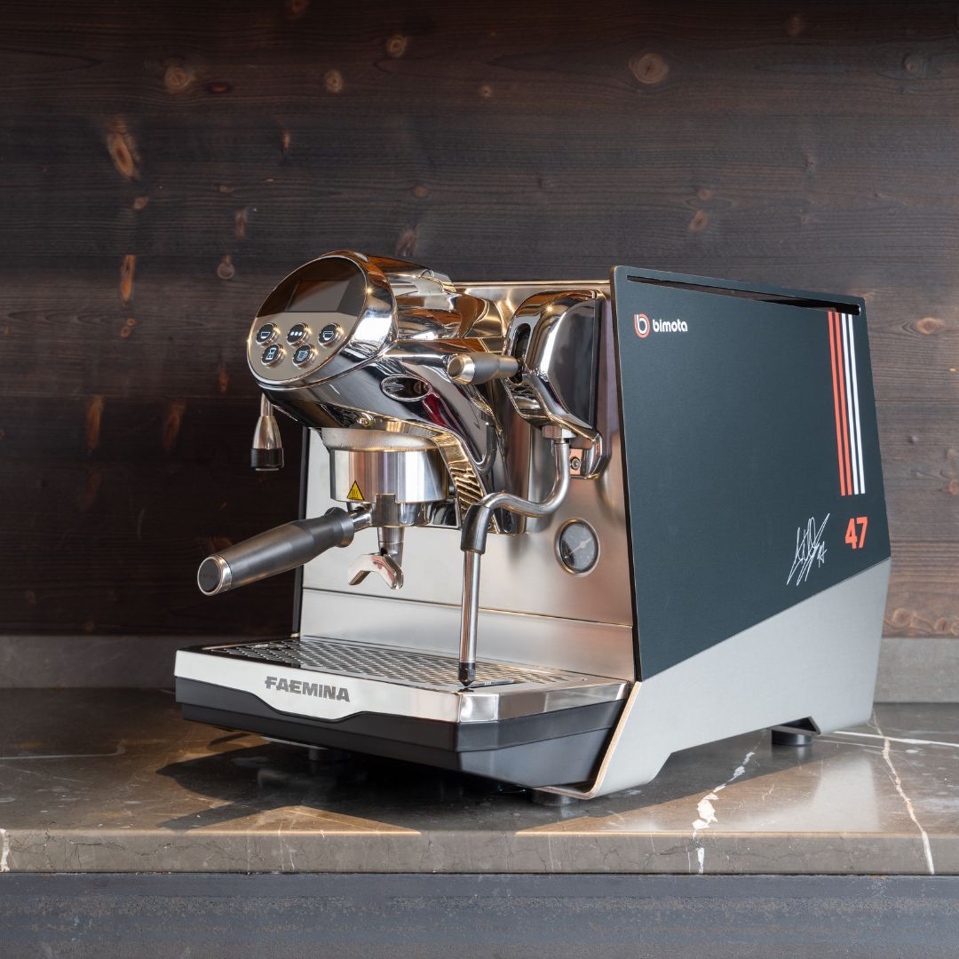 Faemina x BbKRT coffee machine – Bassani Black #47 Limited Edition ...